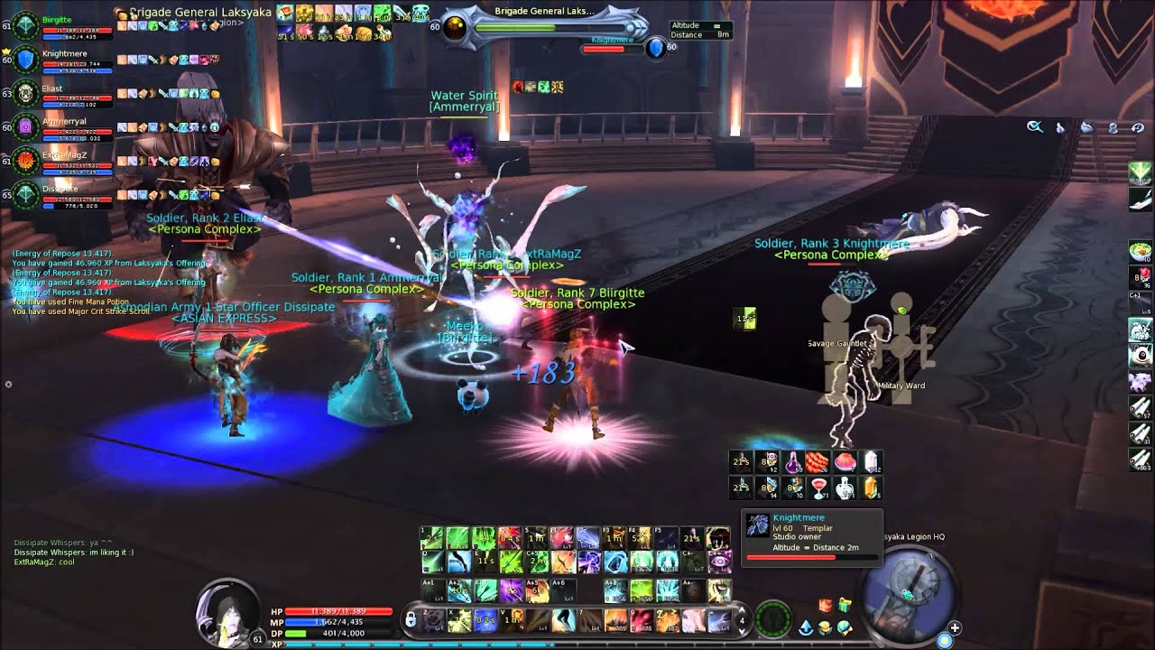 Aion - Brigade General Laksyaka - Tiamat Stronghold - YouTube
