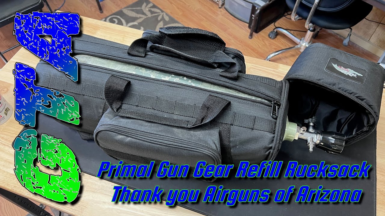 Protect your Carbon Fiber HPA Tank! Awesome new tank bag from Primal ...