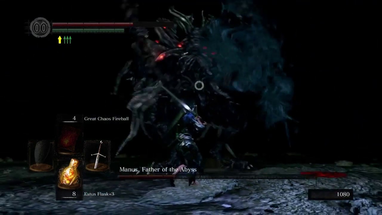 Dark Souls Remastered: Manus Father Of The Abyss (DLC Boss Fight #4 ...