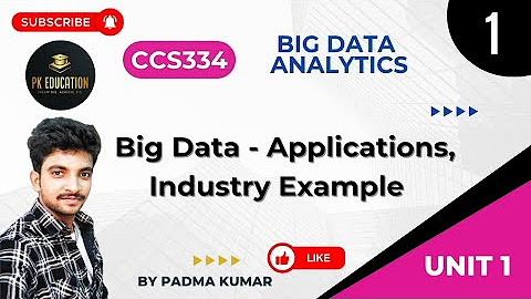 CCS334 - Big Data Analytics | Anna university Regulation 2021 in Tamil ...