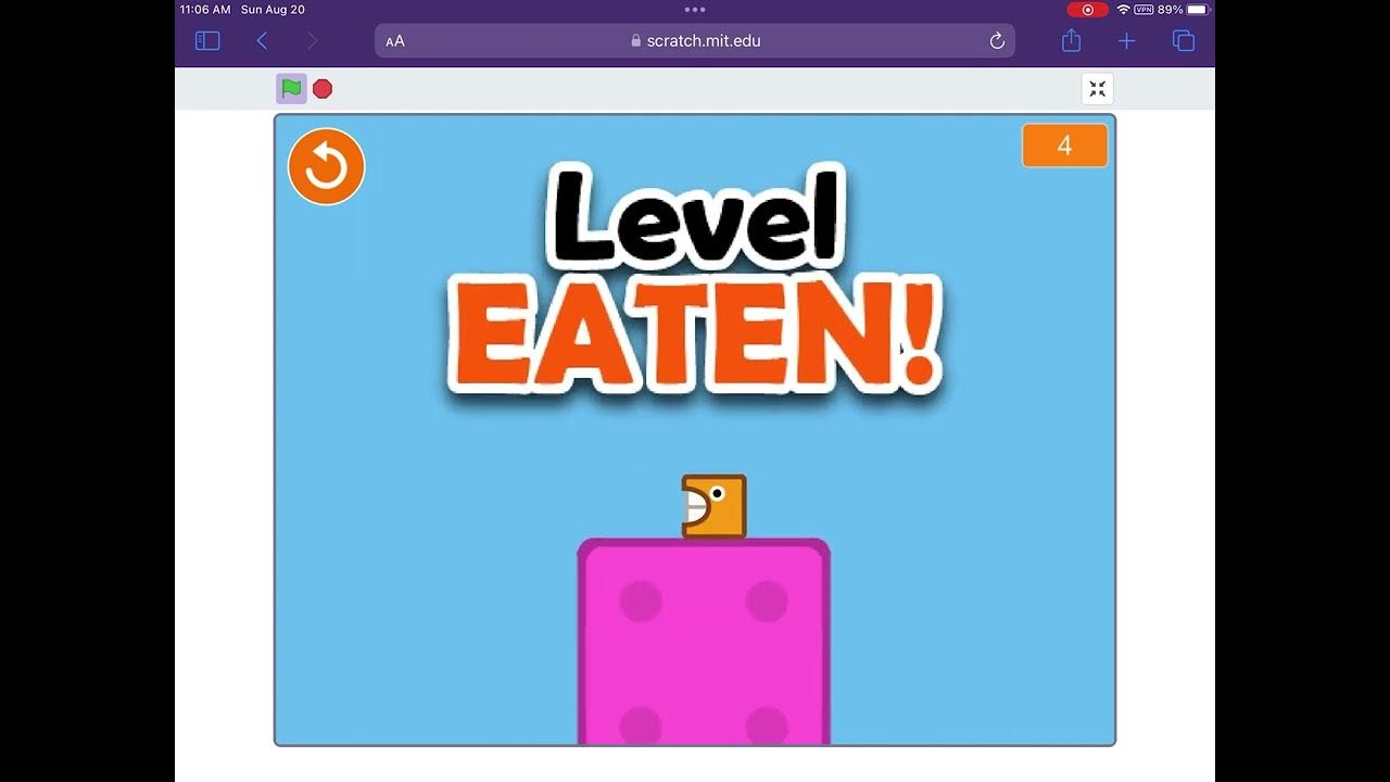 level eaten on scratch - YouTube