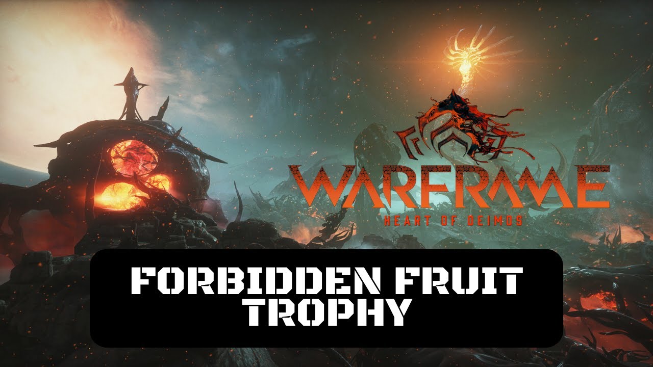Warframe Forbidden Fruit Trophy (Collect 50 Ganglion from Haptic Frond ...