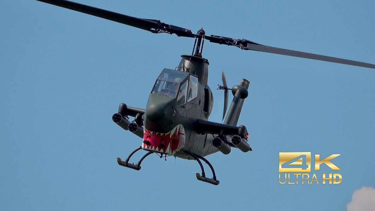 Bell AH-1P Cobra from Heli Czech OK-AHC flying Display at Imkerei ...