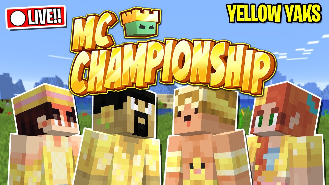 MCC LIVE!! | Ft. GeminiTay, AntVenom & FireBreathMan | Team Yellow Yaks ...