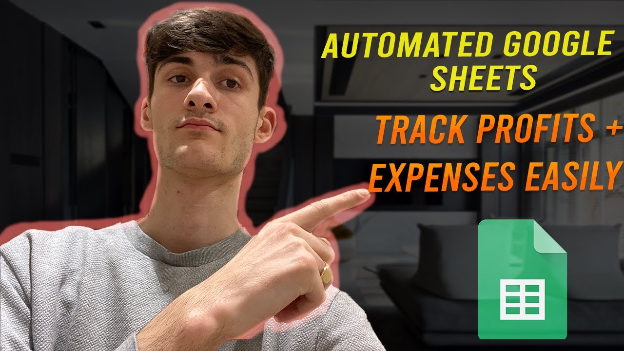 How To Create AUTOMATIC Spreadsheet To Keep Track Of Profits & Expenses ...