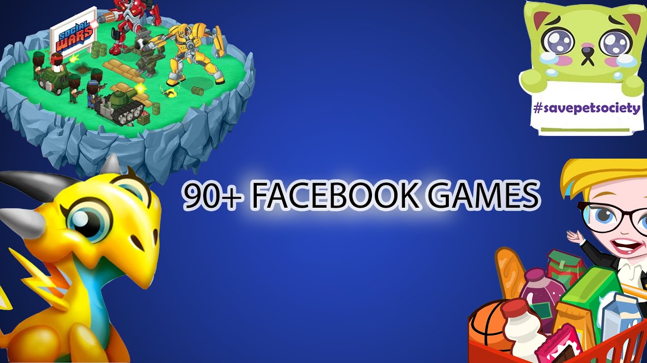 NOSTALGIC Facebook Games Compilation - YouTube