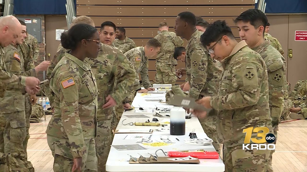 Running alongside Fort Carson soldiers on Norwegian Ruck March! - YouTube