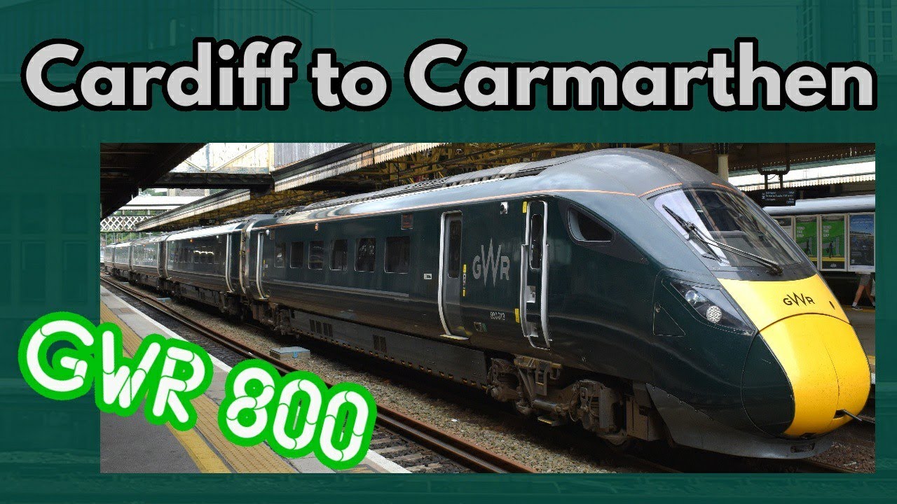 Cardiff Central to Carmarthen | FULL JOURNEY | Great Western Railway ...