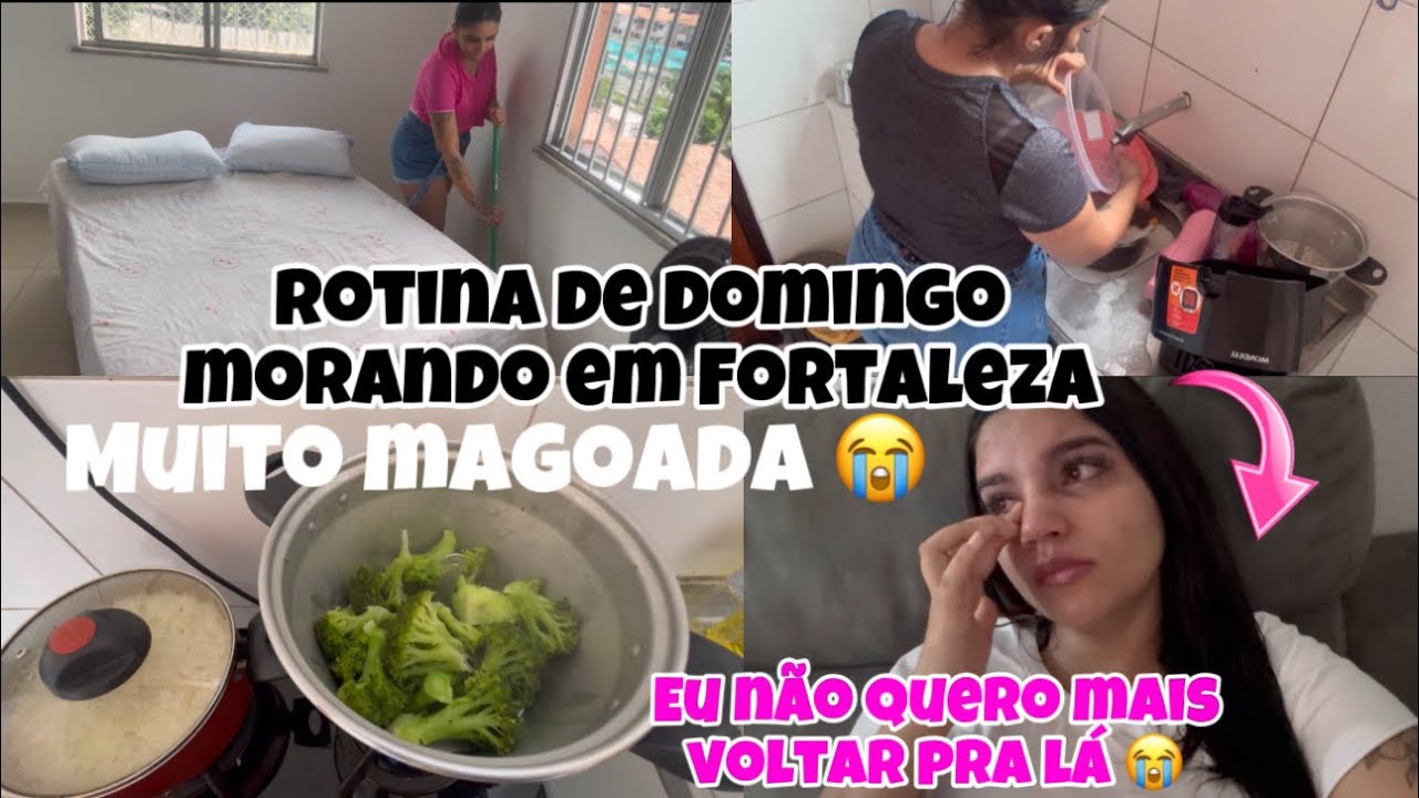 MUITO MAGOADA😭NÃO QUERO MAIS VOLTAR PRA LÁ ||MINHA ROTINA DE DOMINGO ...