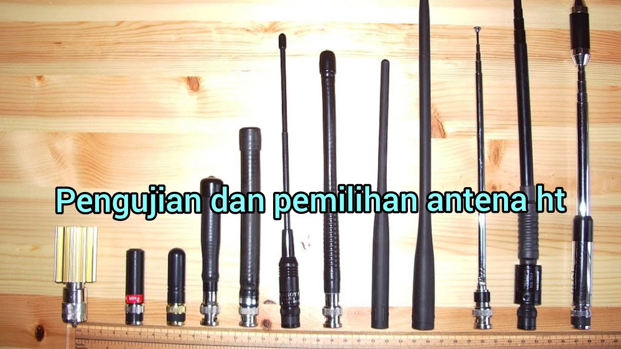 Pengujian dan pemilihan antena ht terbaik - YouTube