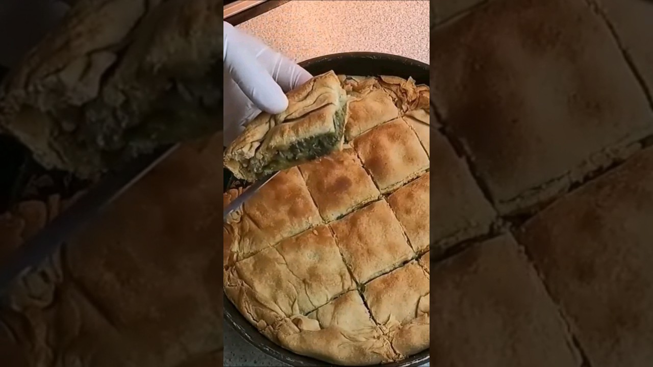 ΠΡΑΣΟΠΙΤΑ ΜΕ ΧΕΙΡΟΠΟΙΗΤΟ ΦΥΛΛΟ - ΑΠΟ ΤΟΝ ΣΥΜΠΕΘΕΡΟ !!! - YouTube