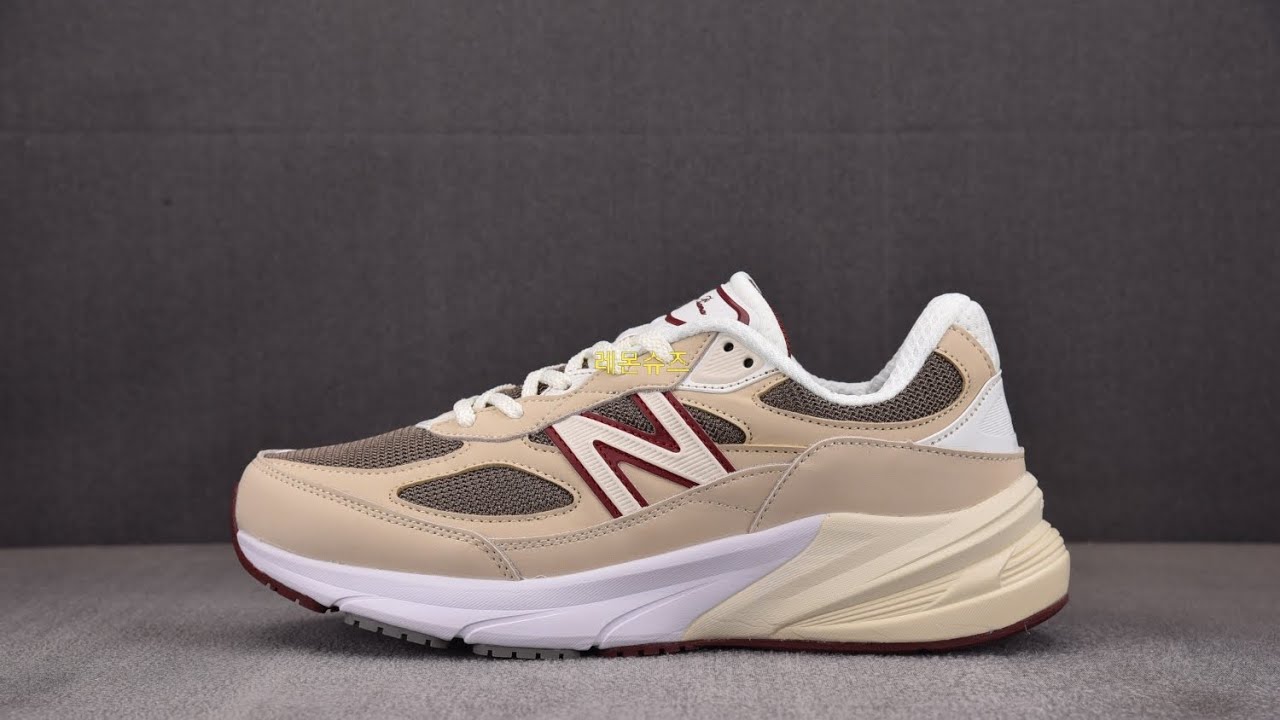 【CY】 뉴발 x 로로 피아나 990v6 크림 U990LO6 - YouTube