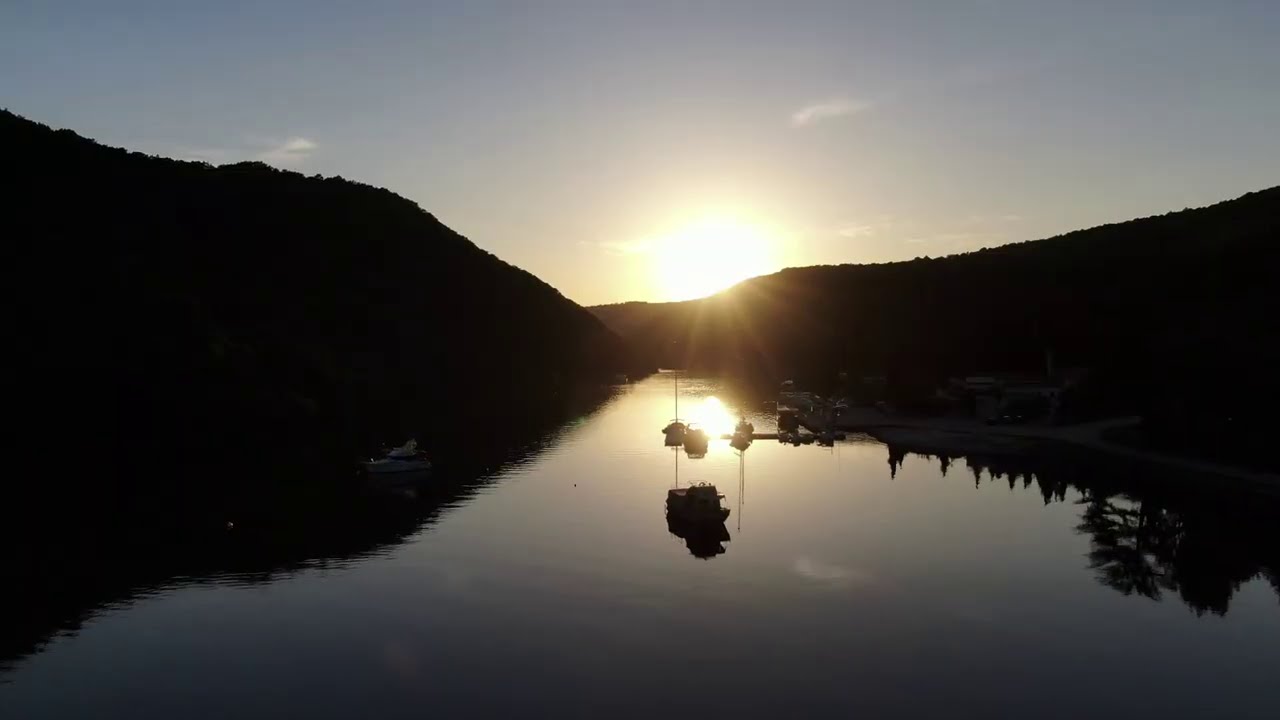 Limfjord Kroatien - Limski Kanal - Limbay Croatia - Drone 4K Kroatien ...