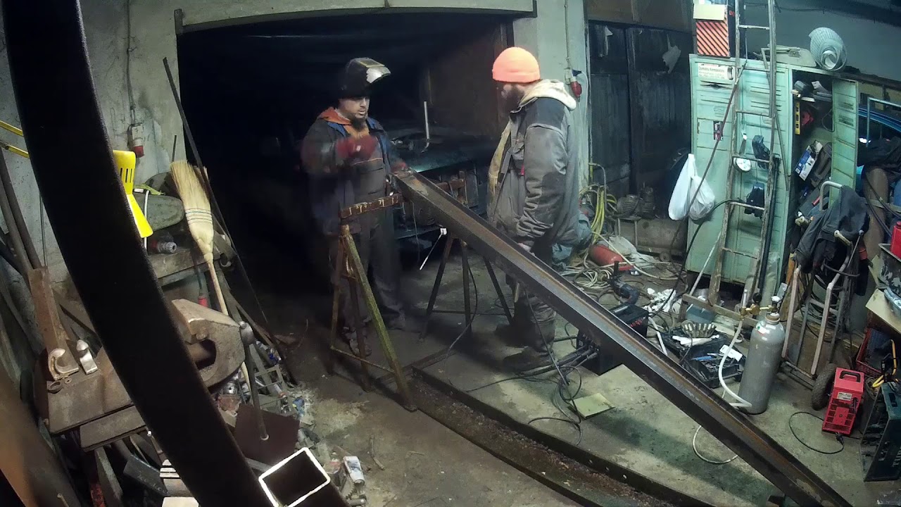 DIY Post driver, timelapse, part 1 - YouTube