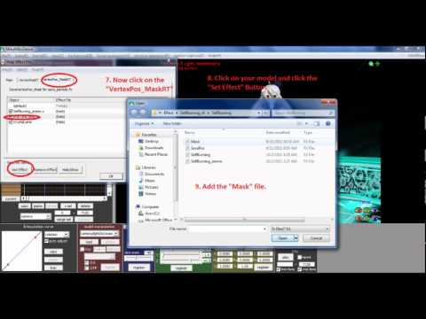 MMD MME how to use self effect - YouTube
