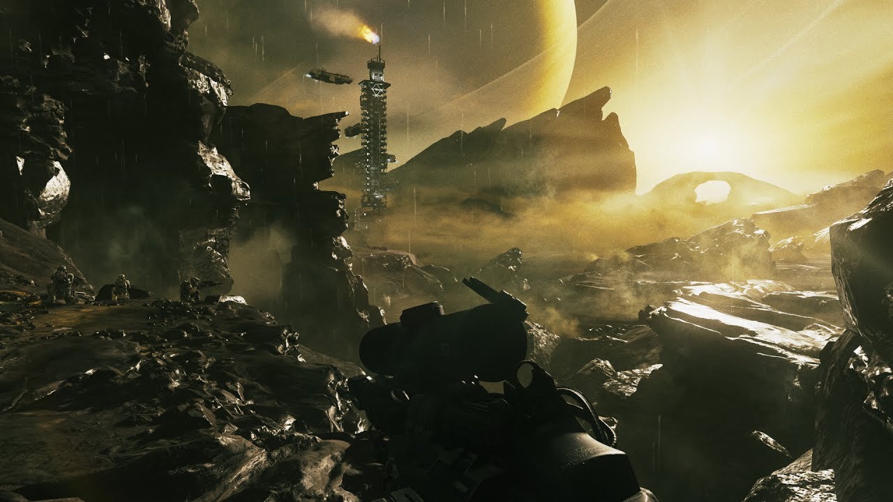 Call of Duty Infinite Warfare Sniper Mission - Max FOV Ultra Settings ...