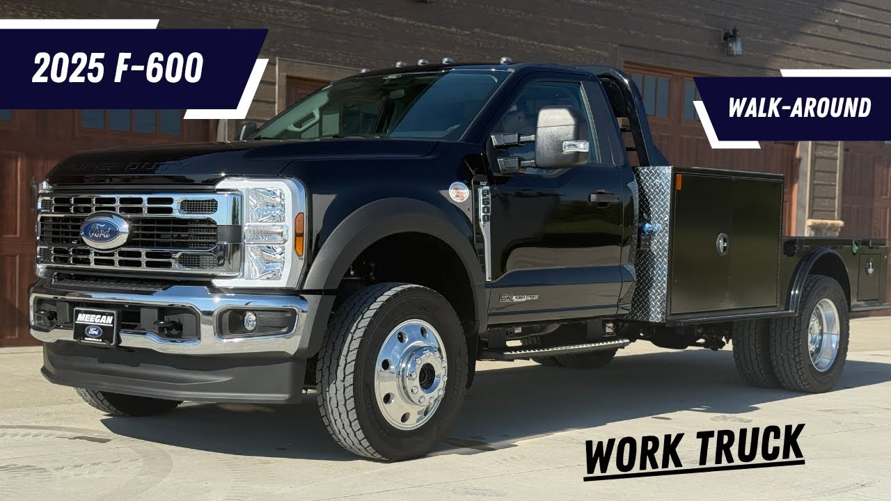 2025 F-600 Stock Height work truck with Jeff Kelderman! - YouTube