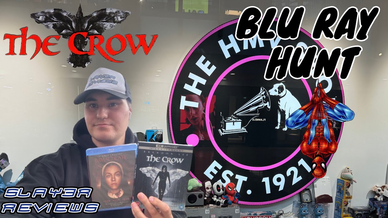 HMV Blu Ray Hunting (Catching a Crow On 4K) How Immaculate - YouTube