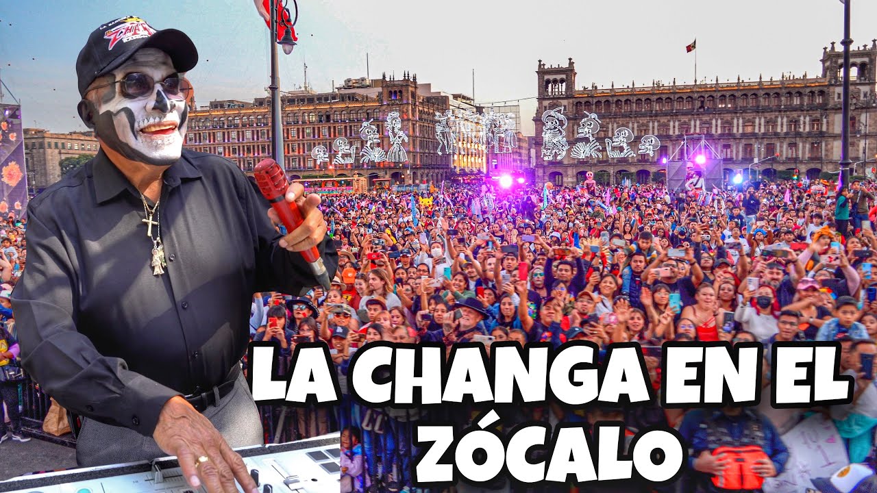 SONIDO LA CHANGA EN DESFILE DEL DIA DE MUERTOS LLENO IMPRESIONATE - YouTube