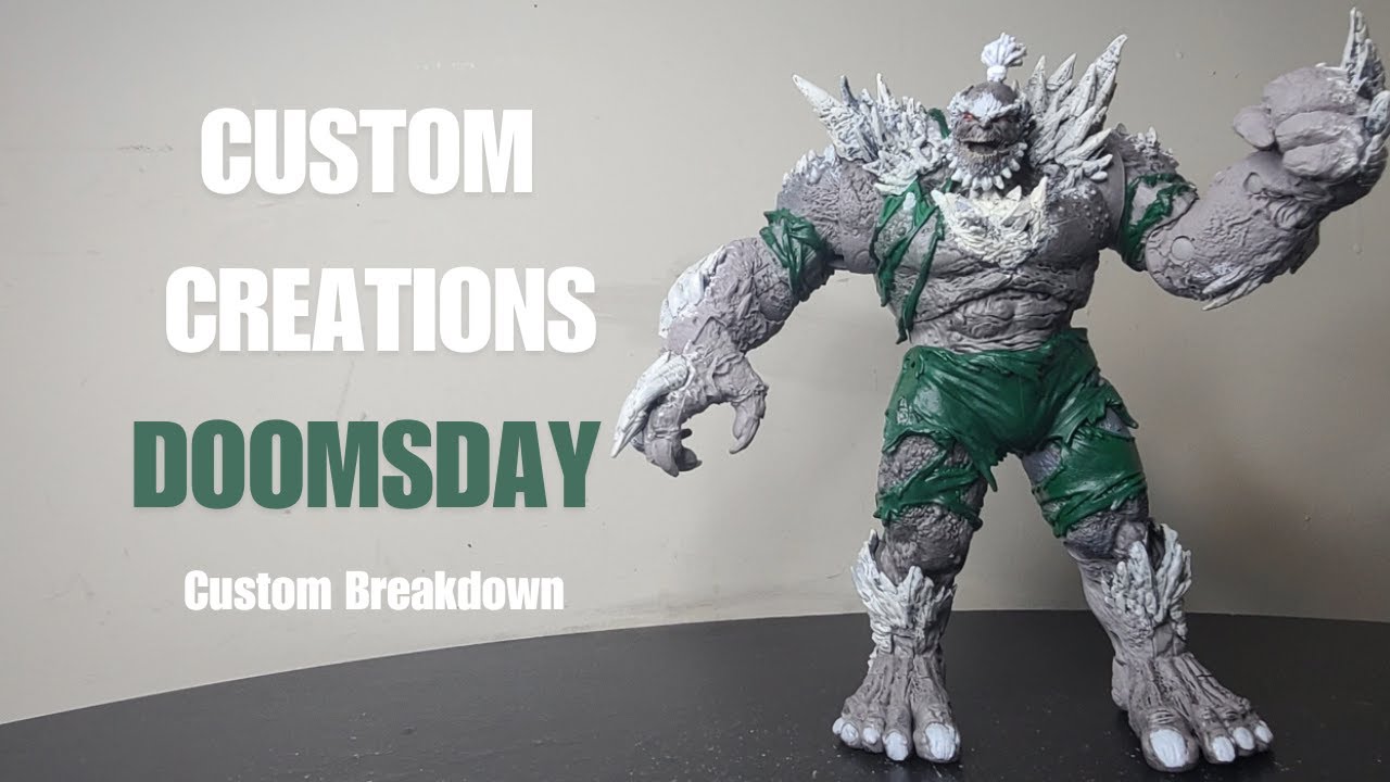 Custom Creations - Doomsday | McFarlane Dc Multiverse - YouTube