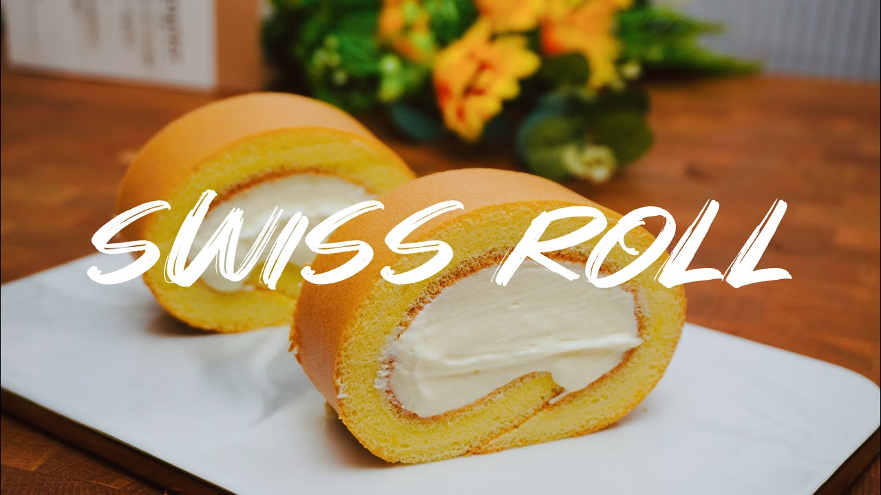 Fluffy Swiss Roll Cake | Nana Cook - YouTube