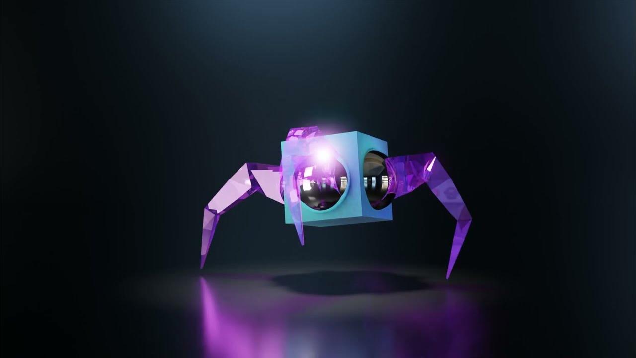 I Made This Cute Robot Animation using Polyfjord tutorial in Blender 3D - YouTube