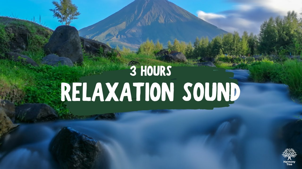 Serene Mountain River: 3 Hours of Calming Music and River Sounds for ...