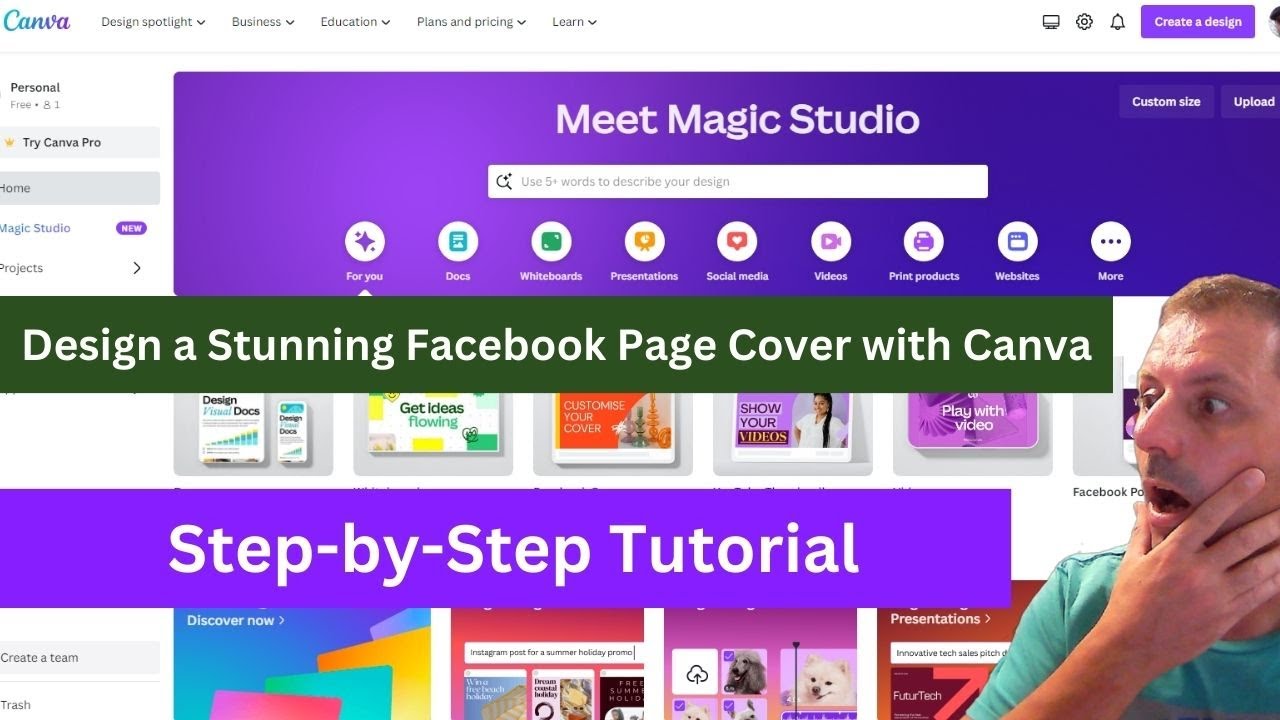 Design a Stunning Facebook Page Cover with Canva | Step-by-Step ...
