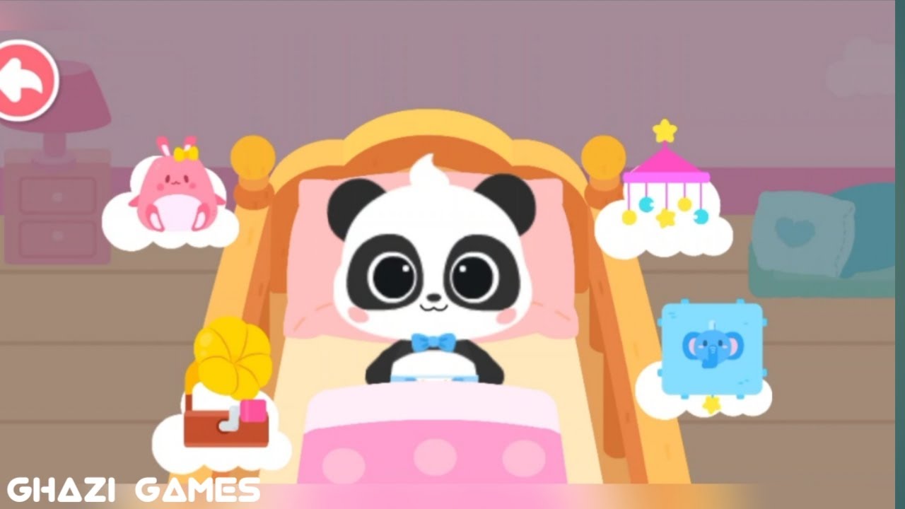PERMAINAN ANAK MERAWAT BAYI PANDA KIKI | BABYBUS INDONESIA | GHAZI ...