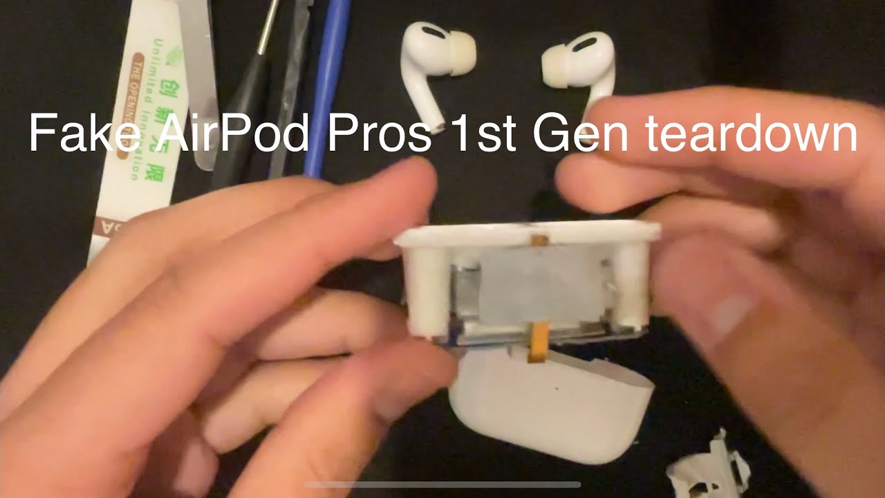 What’s inside Fake AirPod Pros 1st Gen from Amazon? #apple #airpods # ...