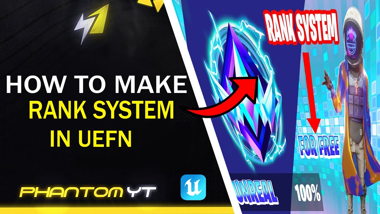 FREE RANK SYSTEM #phantomyt #verse #uefn - YouTube