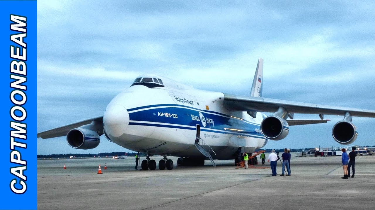 Antonov 124 Cockpit at Orlando International Airport - YouTube