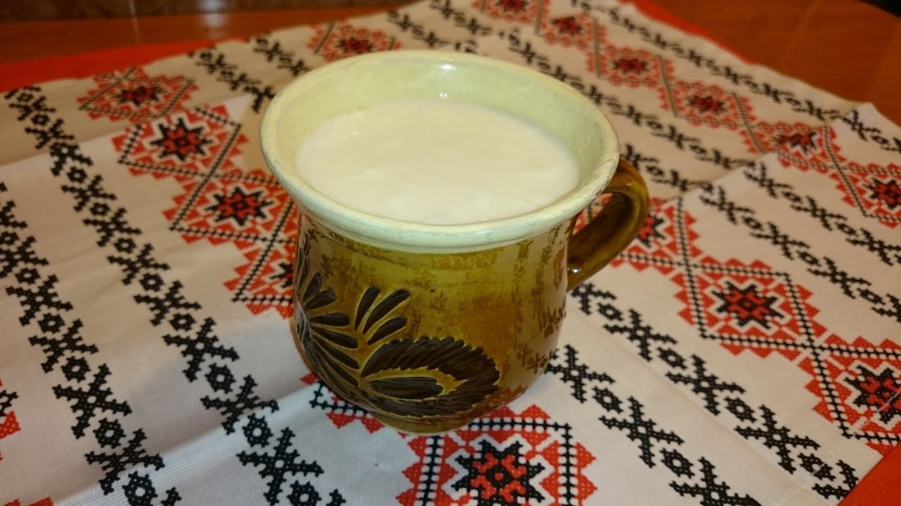 Lapte acru facut acasa - YouTube