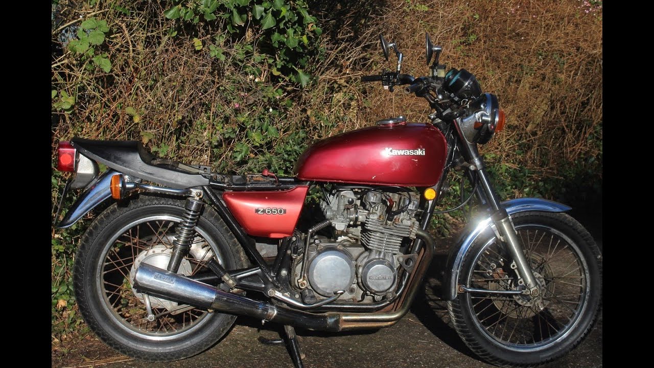 Kawasaki Z650B Restoration Project - Part 1 - YouTube