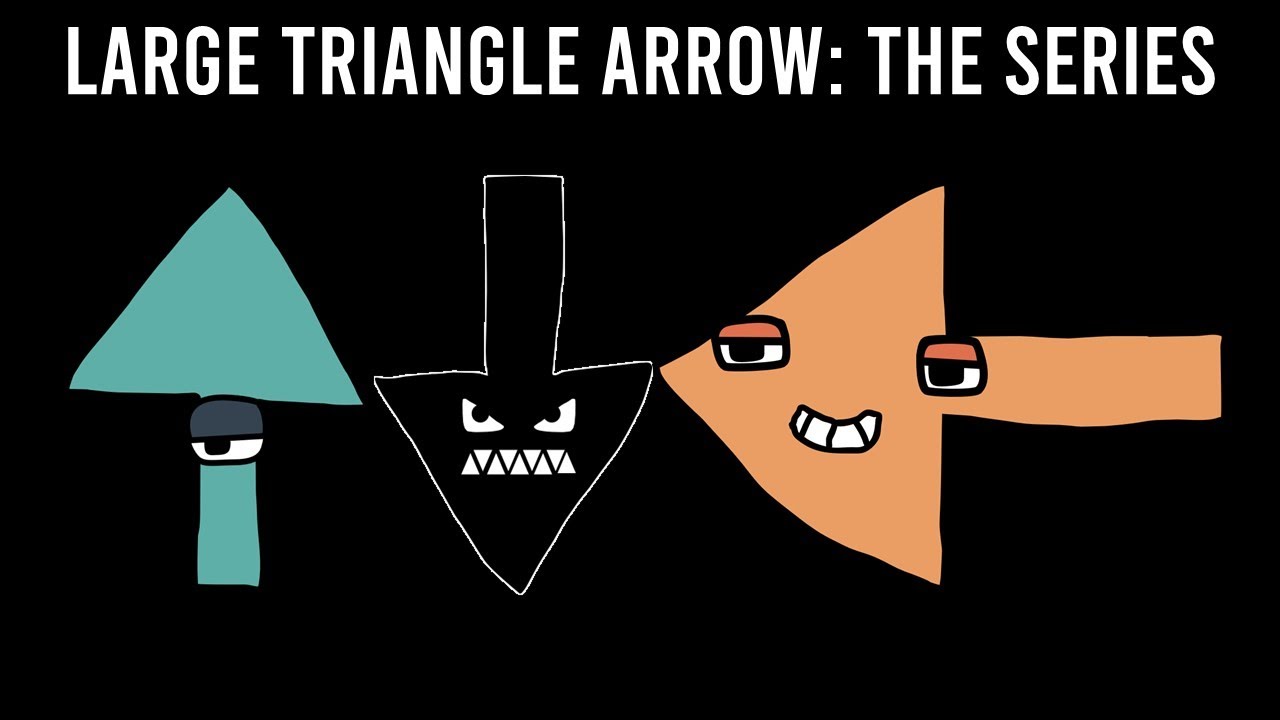 Large Triangle Arrow Lore Full Version (🠉-🠊) - YouTube