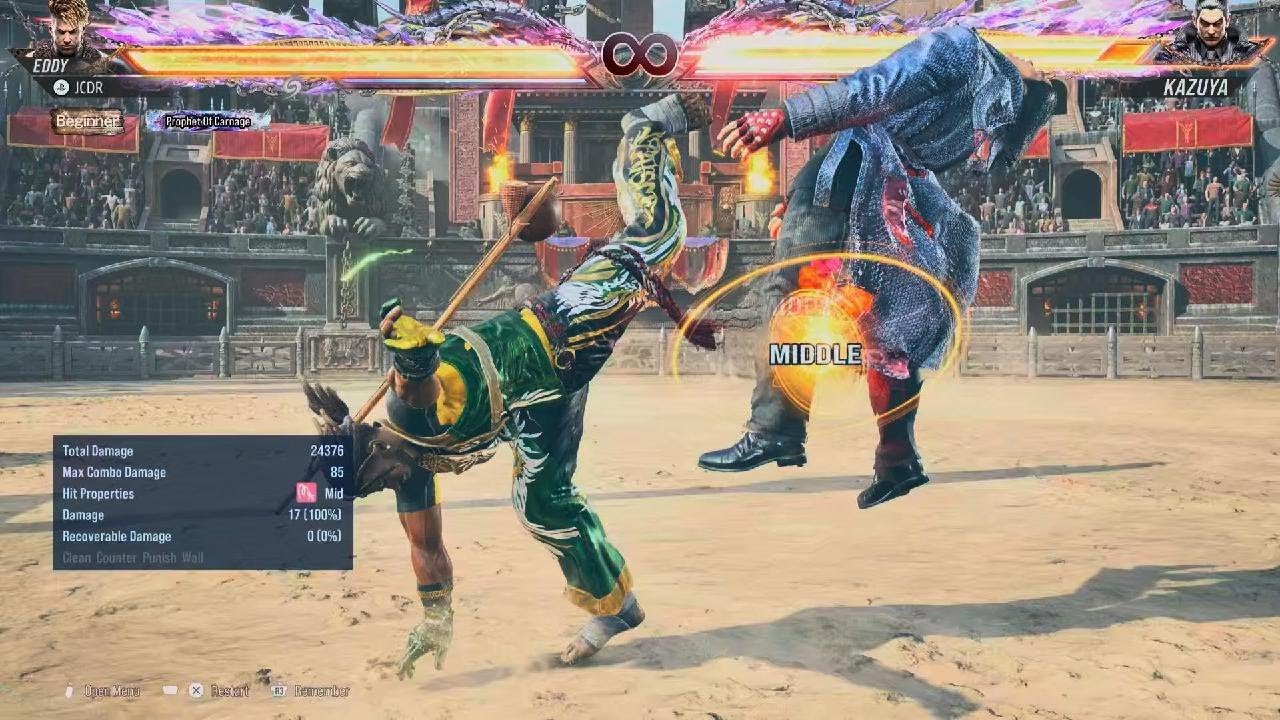 Tekken 8 | Eddy strong df+3 combo requires zero execution! - YouTube