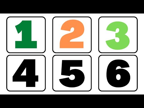 1 to10 number counting with spelling, एक से दस तक गिनती, 1,2,3,4,5,6,7 ...