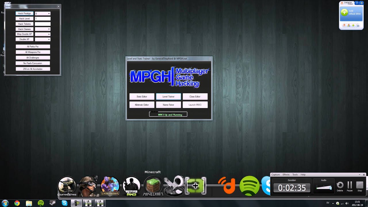 MW3 Prestige and Level Hack PC! Working 12-06-19 - YouTube