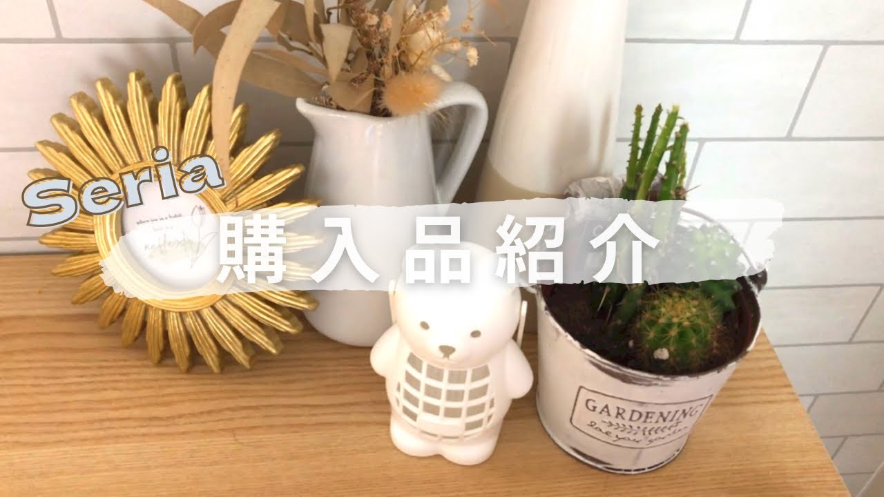【購入品】セリア購入品紹介🧸|ずっと綺麗にしたかった所も出来て満足💛 Youtube