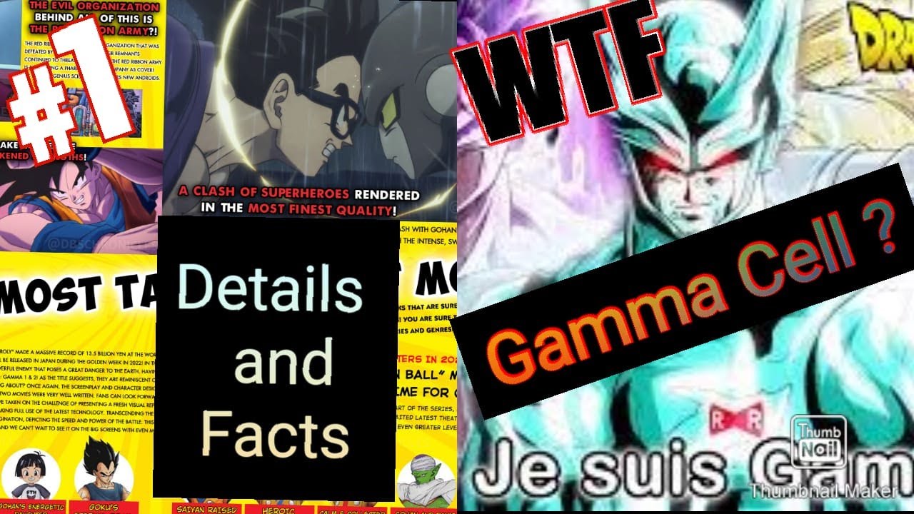 Dragon Ball Super Hero Details || Gamma Cell In Movie ? | Gohan New ...
