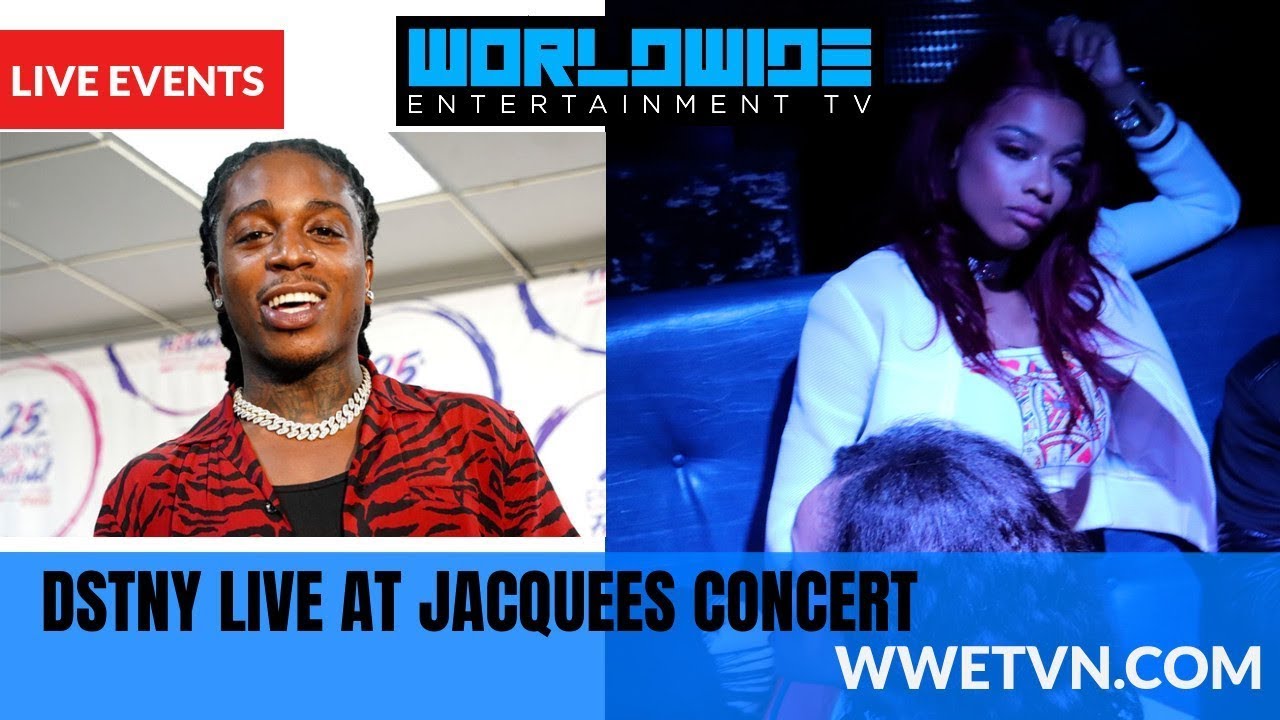 DSTNY LIVE At Jacquees Show | Toronto Artist Runaway Performance! - YouTube