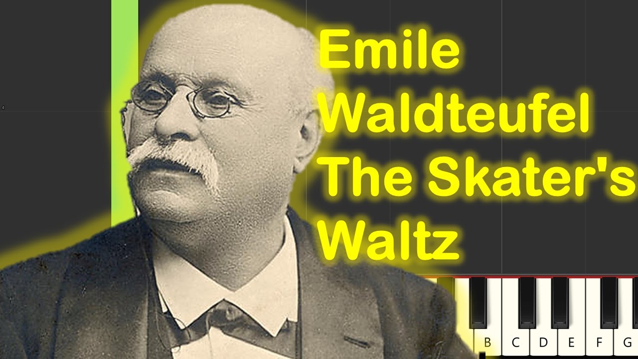 Emile Waldteufel The Skater's Waltz Piano Tutorial - YouTube