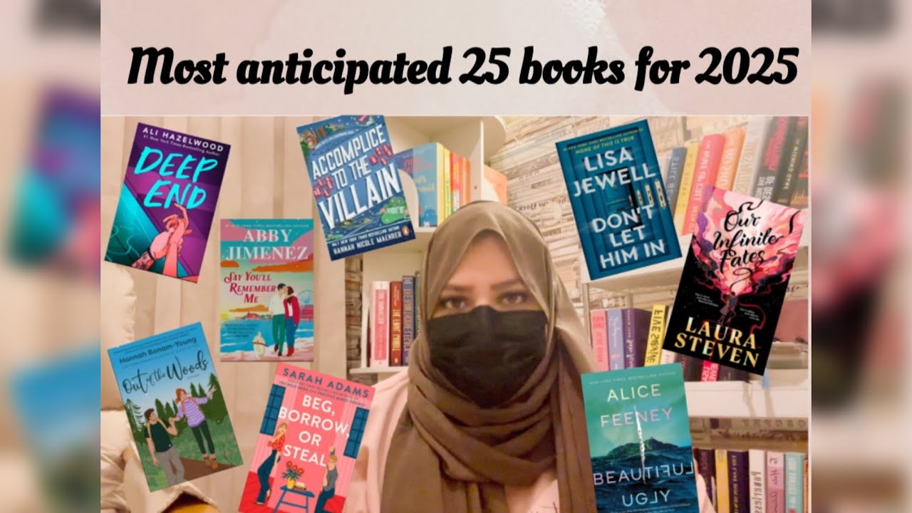 My most anticipated 25 books for 2025 📚🫶🏻🫶🏻 - YouTube