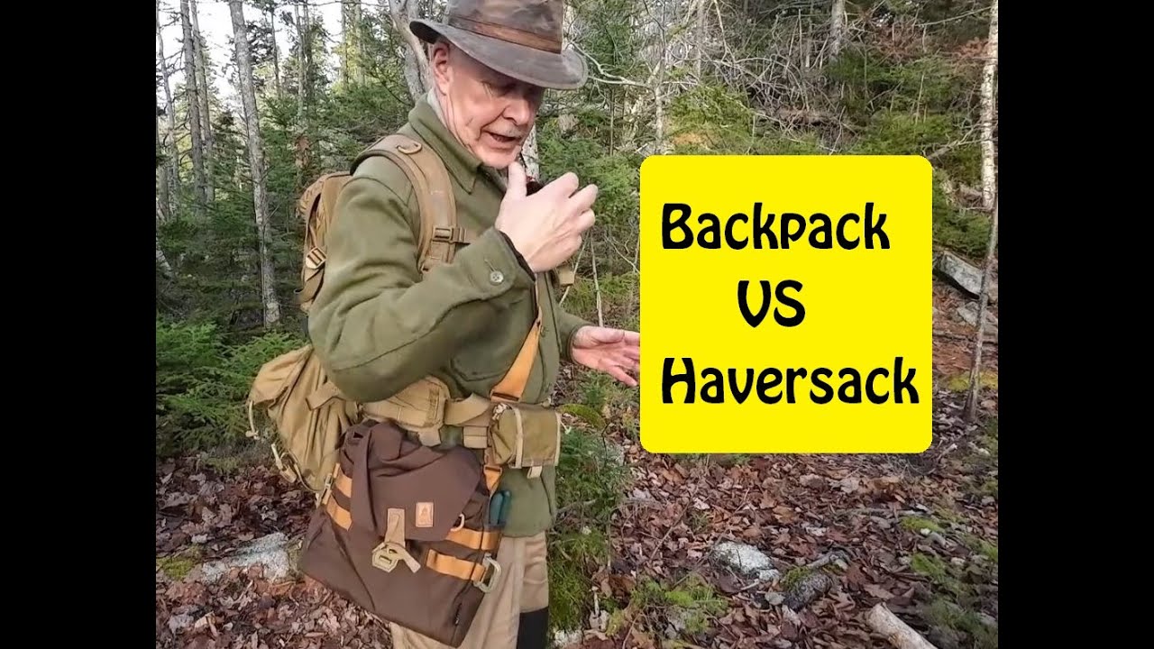 Haversack VS Backpack a Hike and a Coffee Video - YouTube