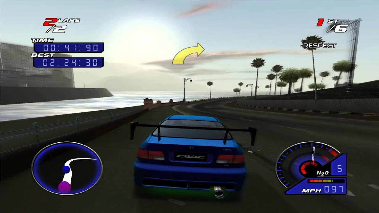 Juiced: Racing the Civic DX (PC) - YouTube