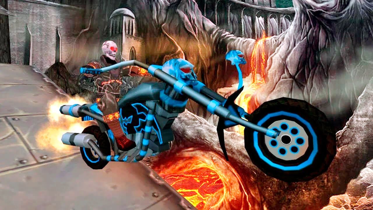 Ghost Ride 3D - Gameplay Android game - bike games - YouTube