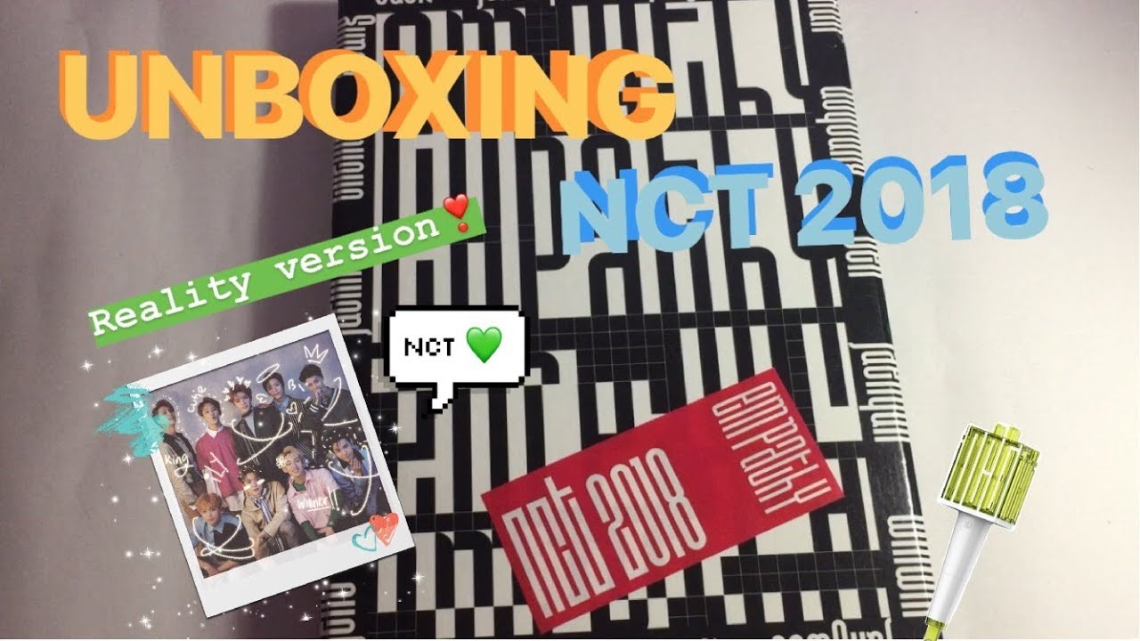 UNBOXING NCT 2018 EMPATHY ALBUM{Reality Version}💕 ️ - YouTube