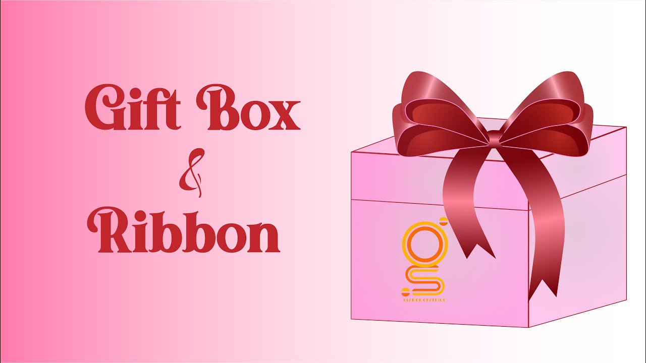 How to design Gift Box & its Ribbon in Adobe Illustrator cc 2021 # ...