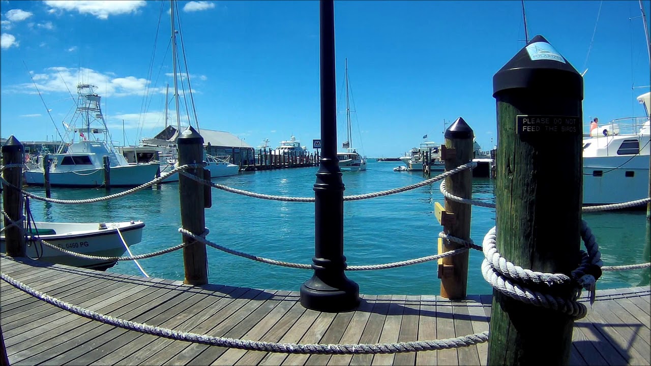 Key West at Half Shell Raw Bar Florida Views - YouTube