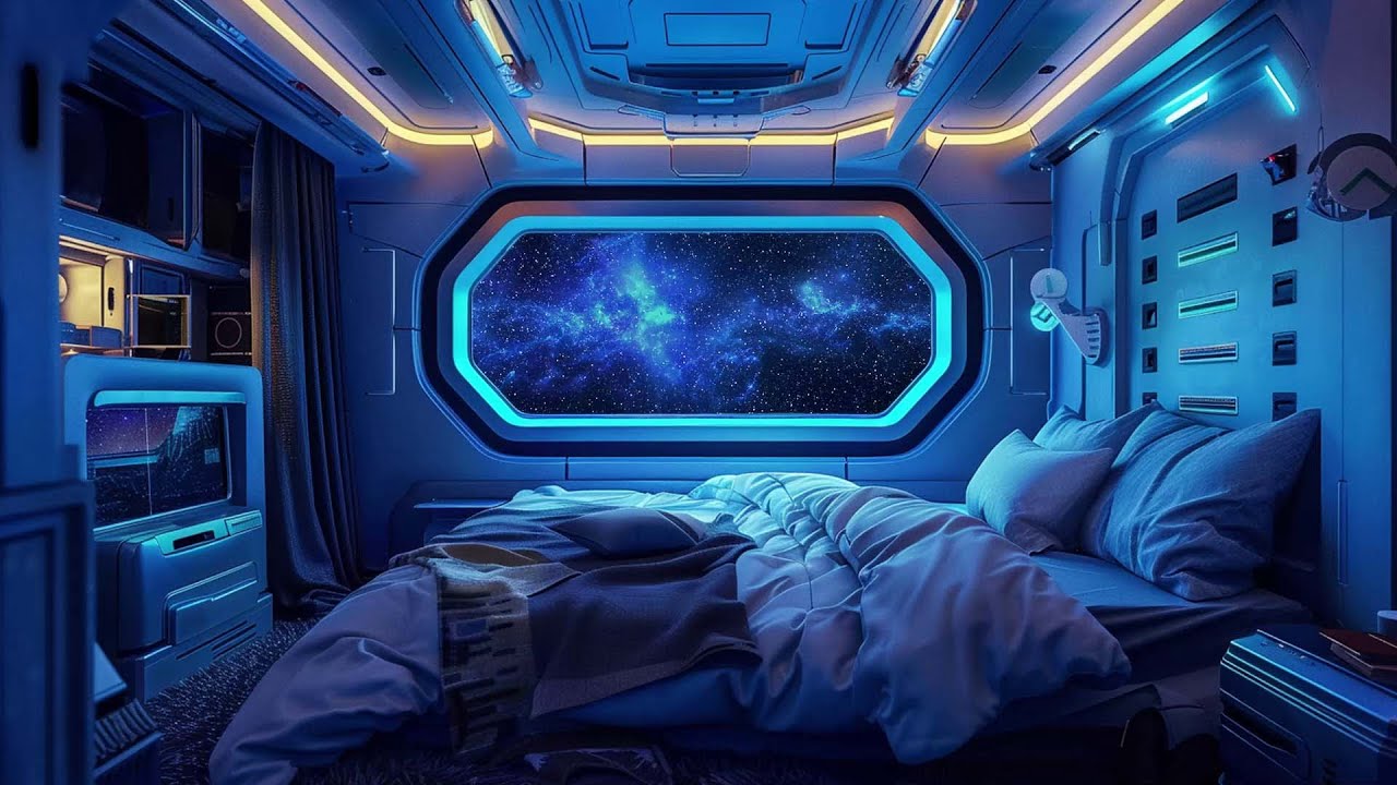 Cosmic Ambience Adventure | Discovering Universe ASMR in Starship ...